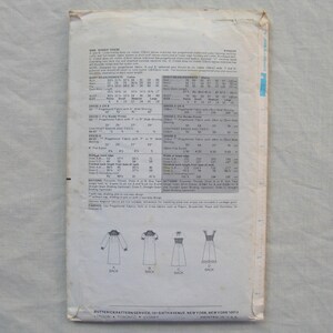 1970s Butterick #6056 FACTORY FOLDED Vintage Sewing Pattern RARE Misses ...