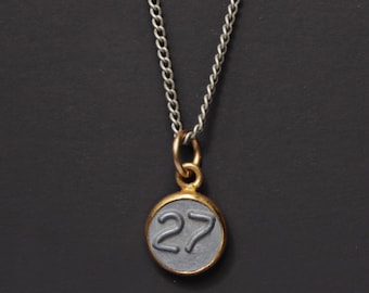 Number seven chain | Etsy