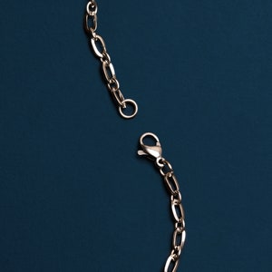Water, Sweat and Heat Proof Cable Chain Necklace for Men - 1 to 1 Style ...