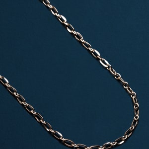 Water, Sweat and Heat Proof Cable Chain Necklace for Men - 1 to 1 Style ...