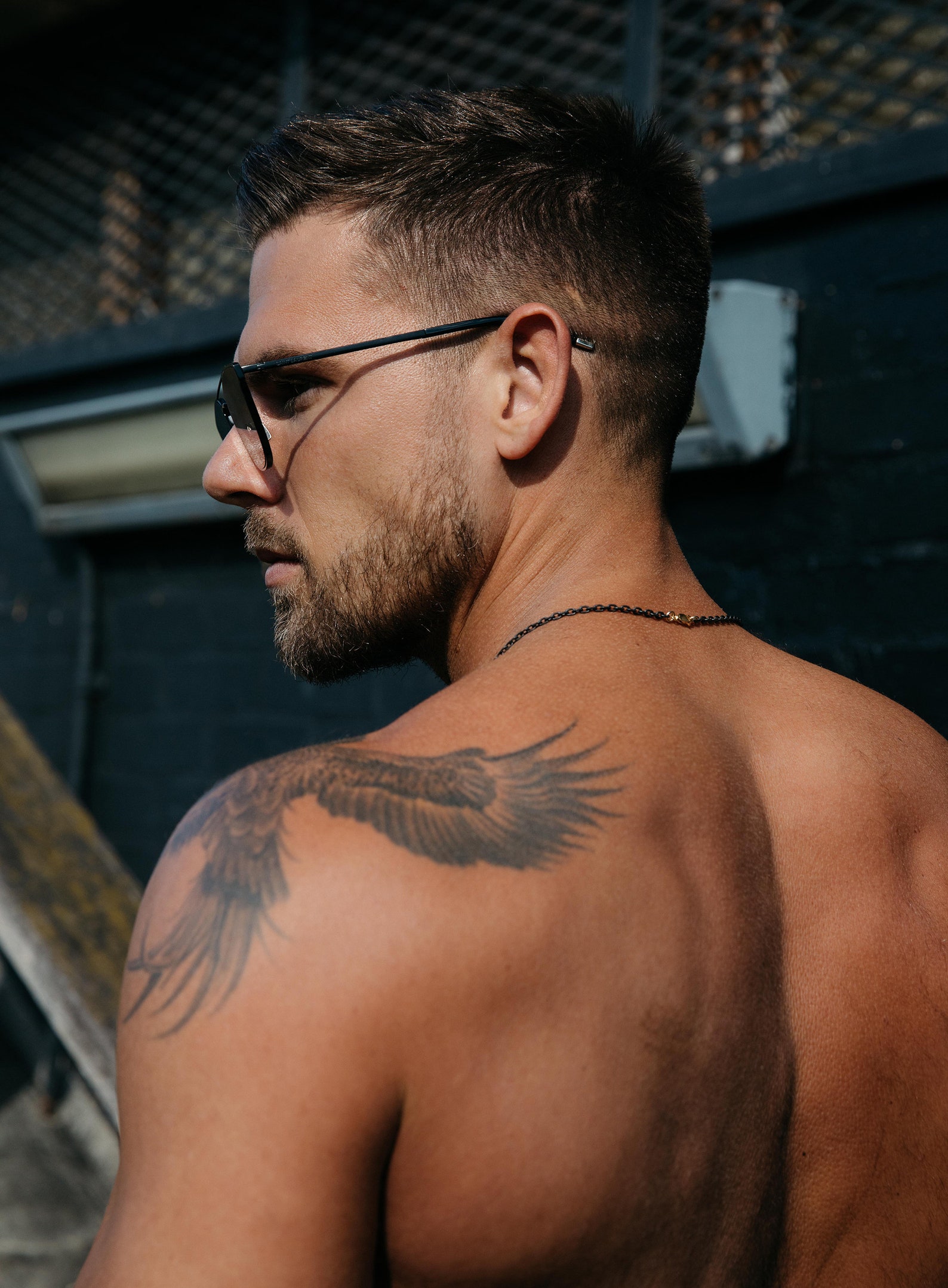 Men's Necklace Chain Black Titanium Cable Chain Necklace | Etsy