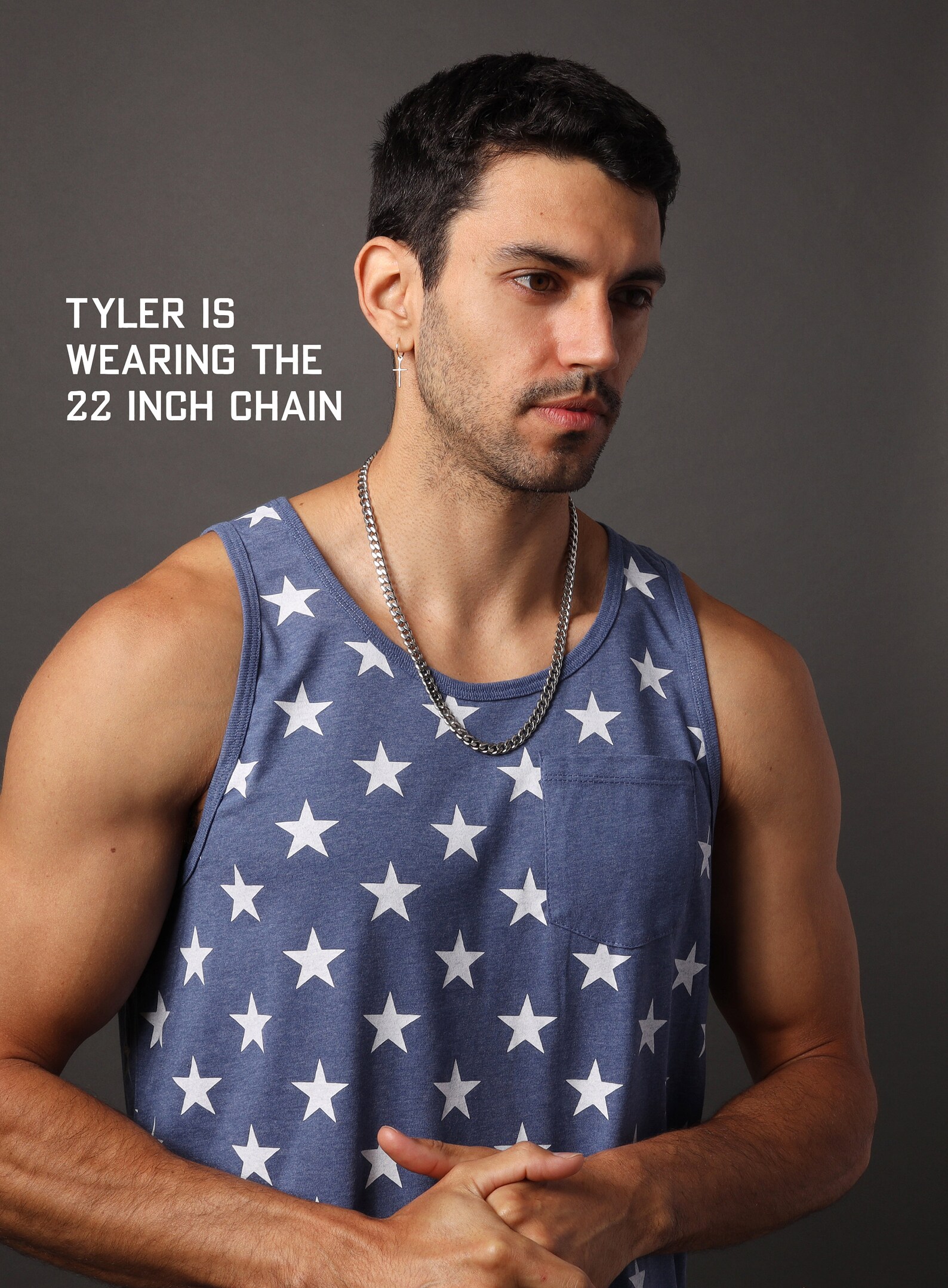 Waterproof Thick Cuban Chain Necklace for Men / 7mm 316L Stainless ...