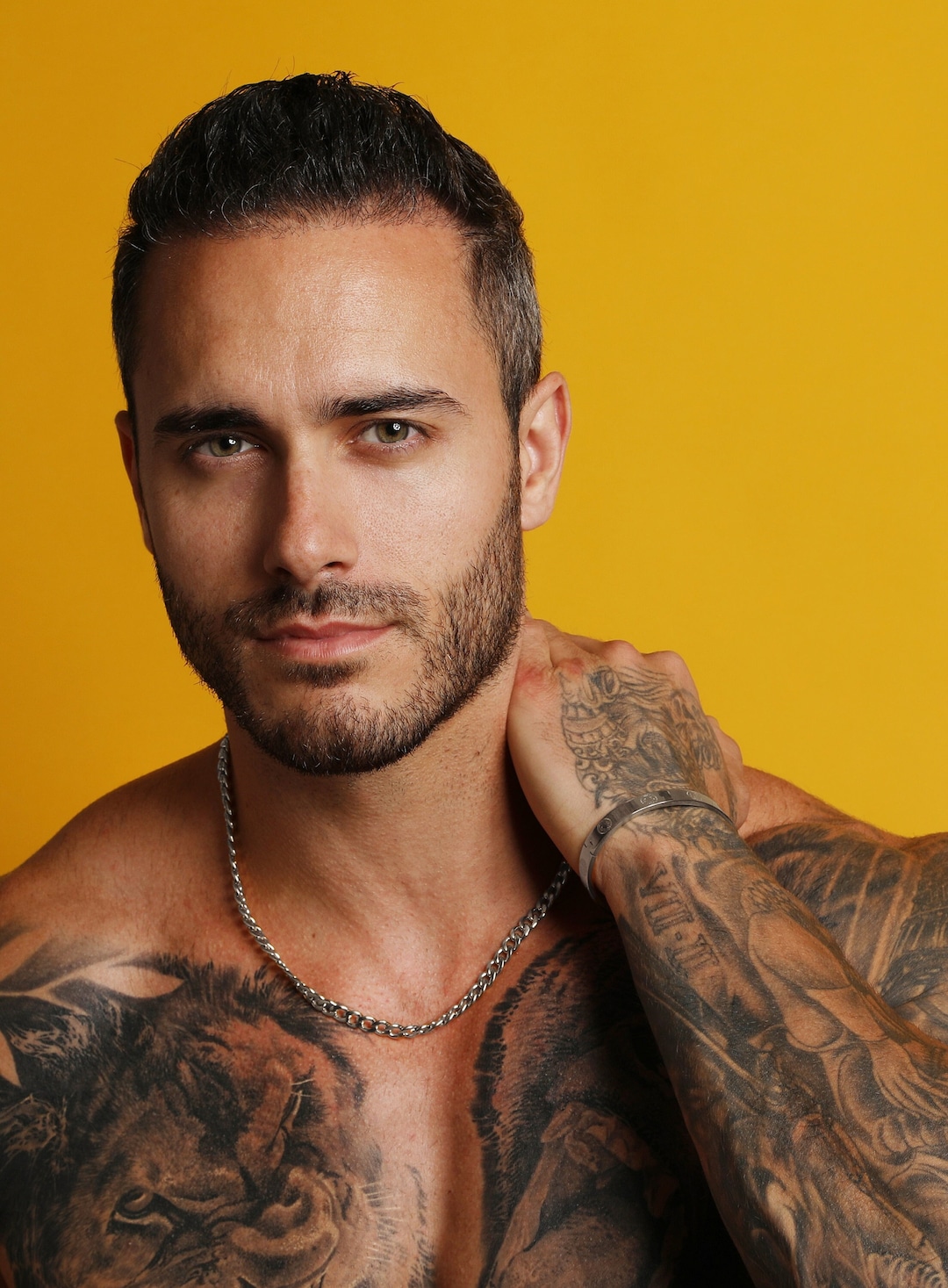 Waterproof 7mm Silver Chain Necklace for Men / Curb Stainless Steel ...