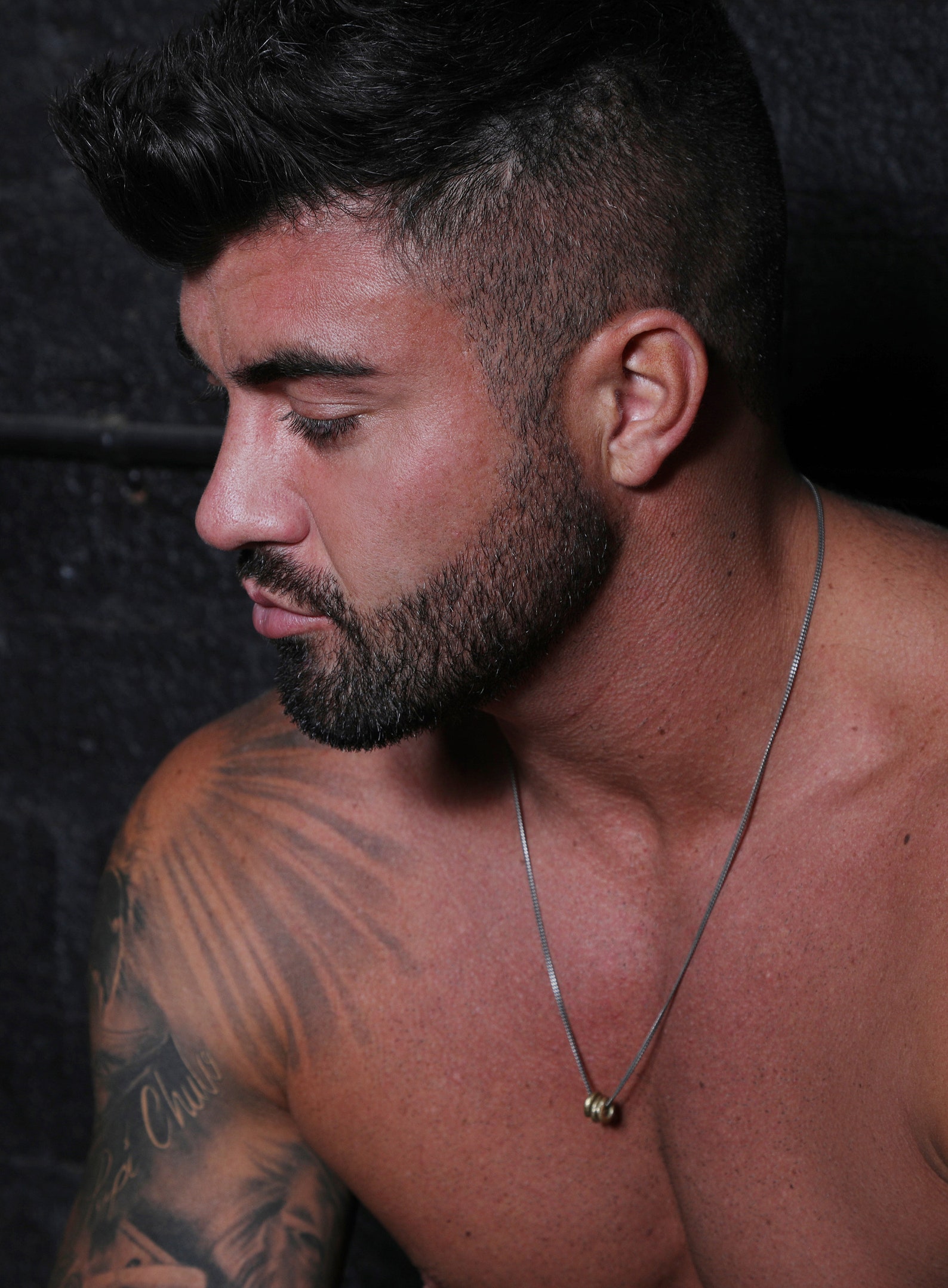 Men's Necklace Rings Necklace for Men Choose Number of | Etsy