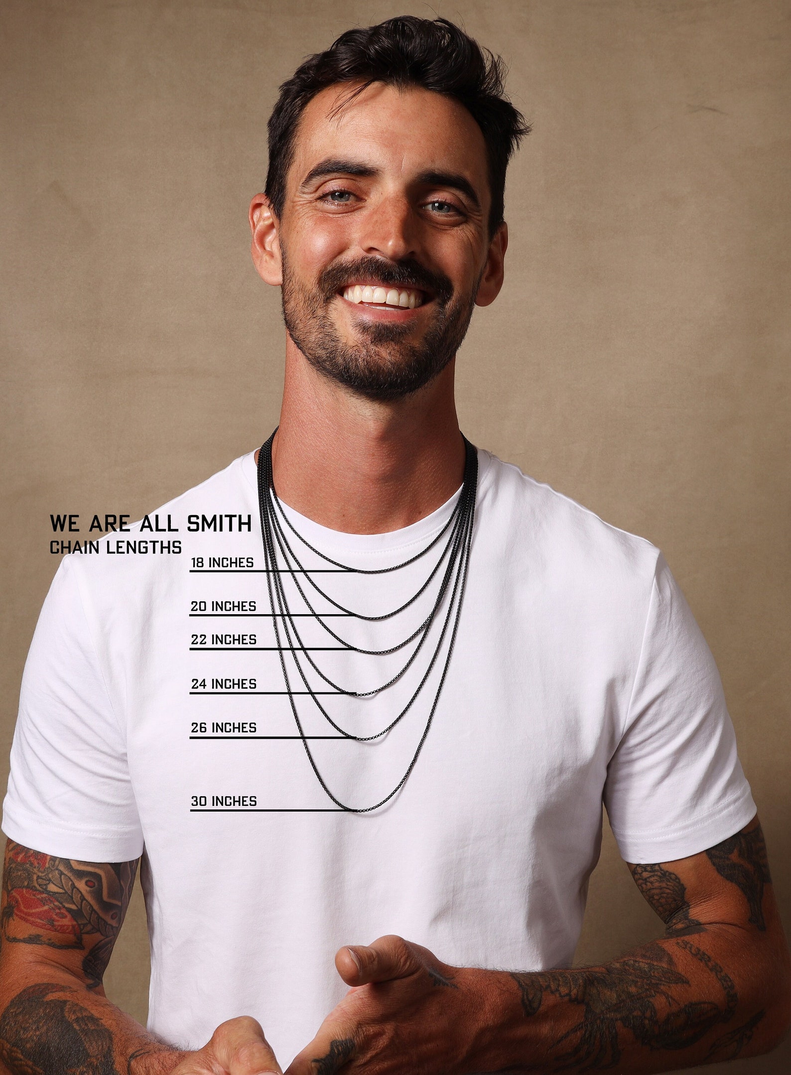 Men's Necklace Chains - 2mm Black Venetian Round Box Chain Black Coated ...