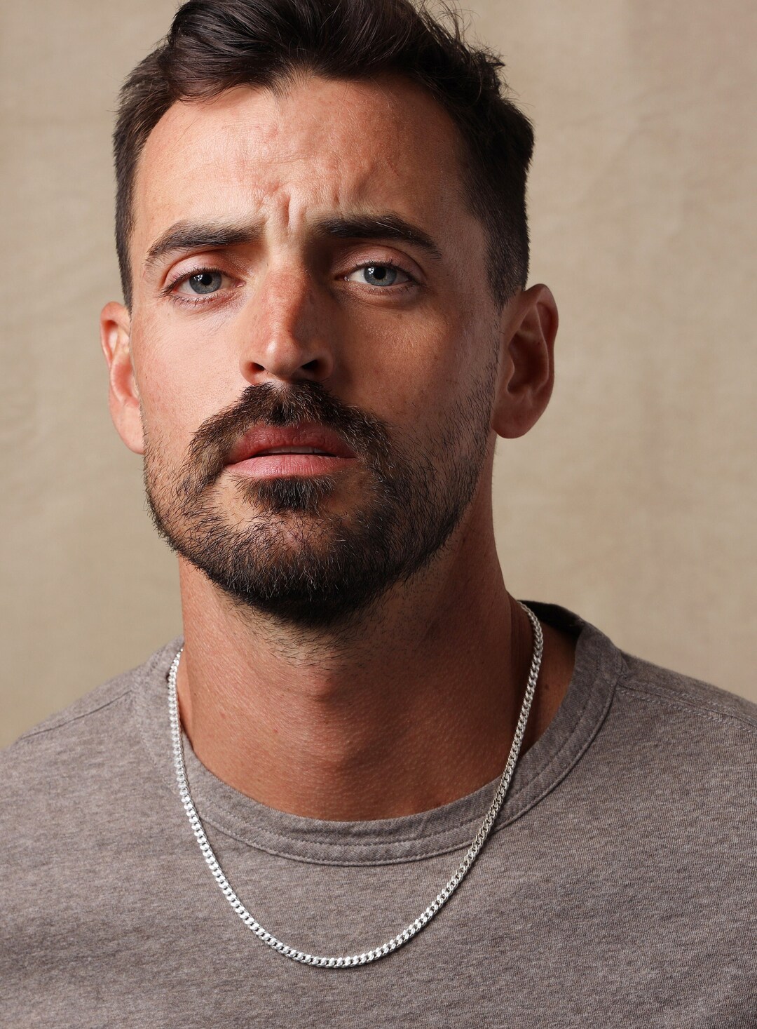 Men's Chain Necklaces 4mm LIGHTWEIGHT 925 Sterling Silver Curb Chain ...