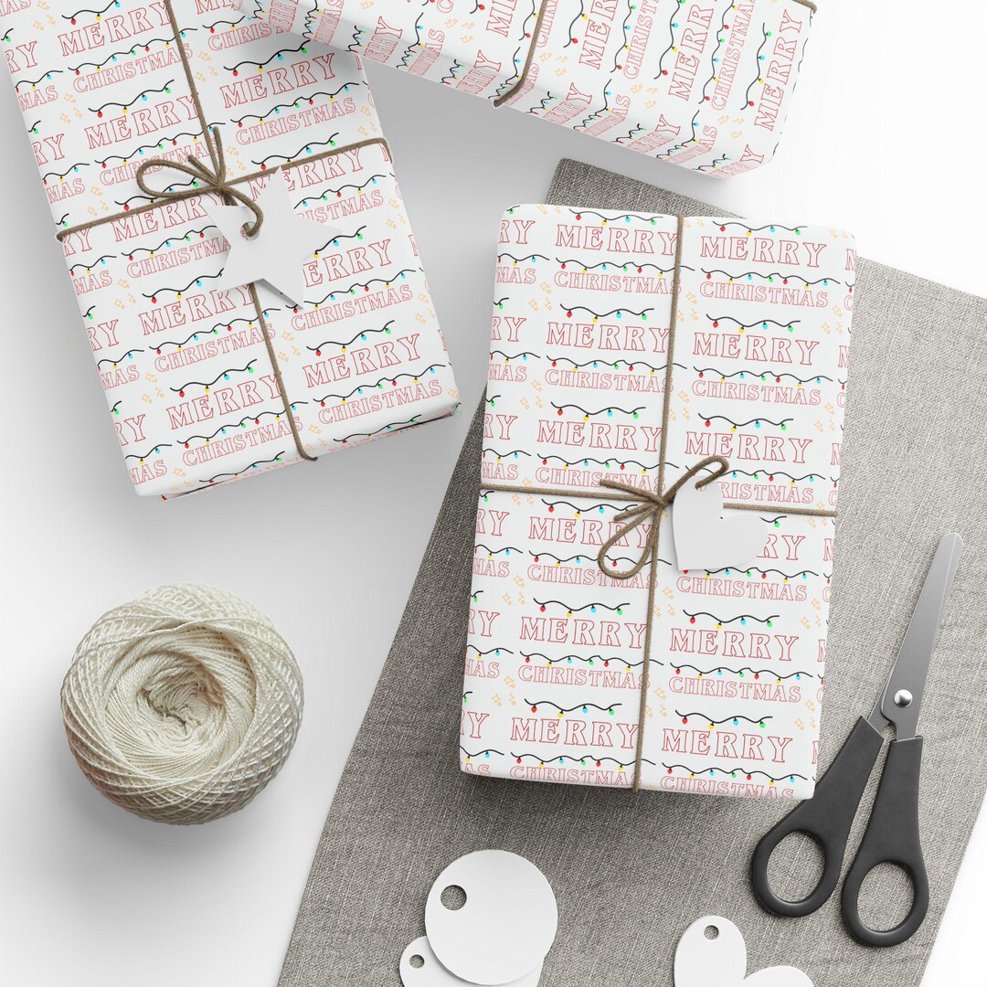 High-definition Christmas Wrapping Paper (matte or Glossy) - Etsy