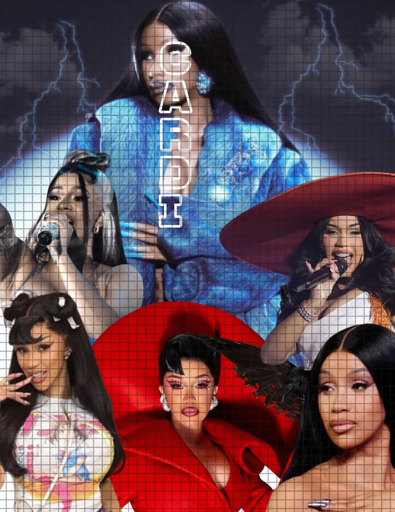 Cardi B Png Design: Am I the Drama Tour (digital Download) - Etsy