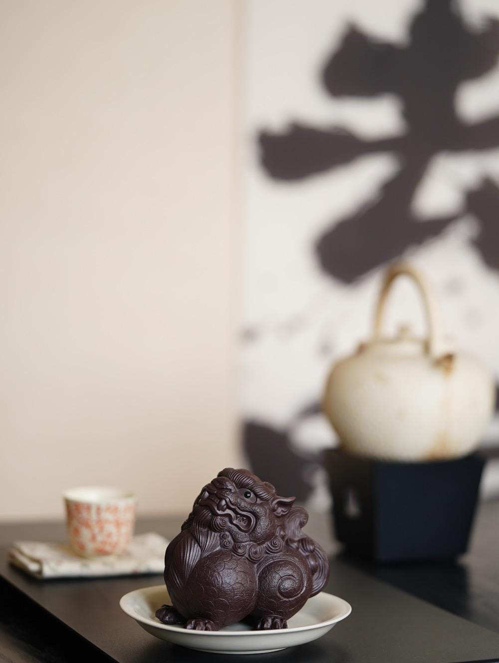 Clay Sculpture: Pixiu Tea Pet - Etsy