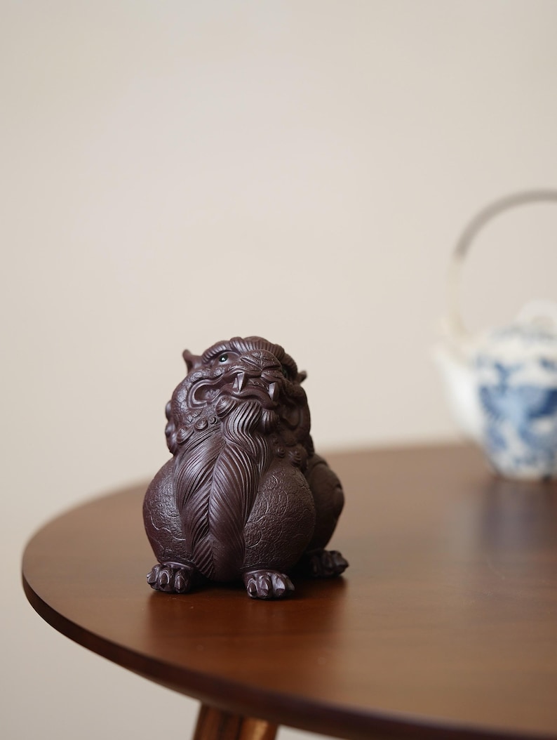Clay Sculpture: Pixiu Tea Pet - Etsy