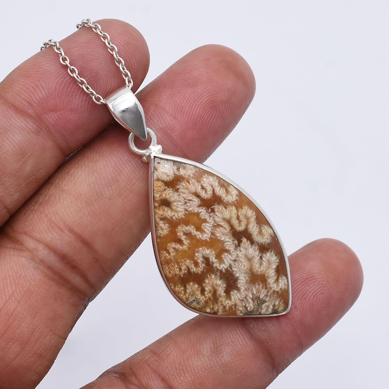 Suture Ammonite Pendant - Etsy