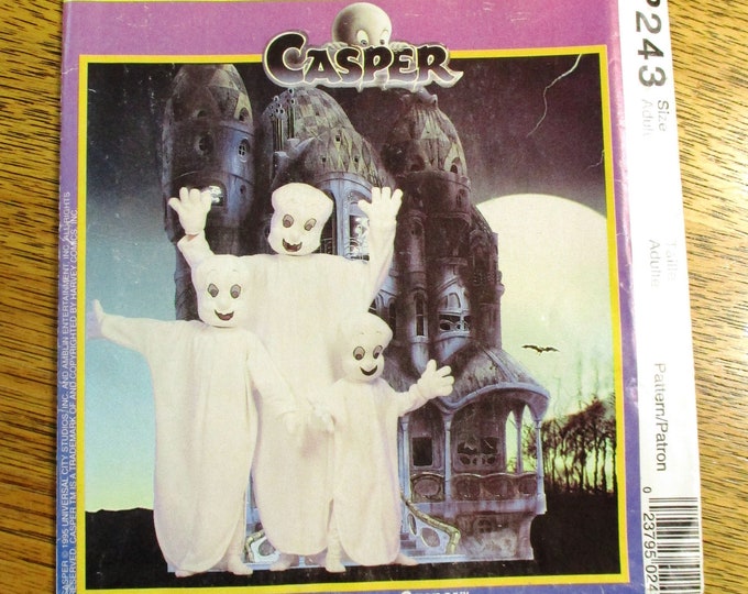 CASPER the Friendly Ghost Costume / Easy Halloween Outfit - ADULT Sizes ...