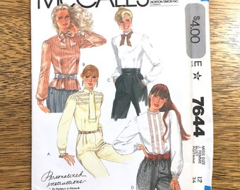 Poet shirt pattern | Etsy