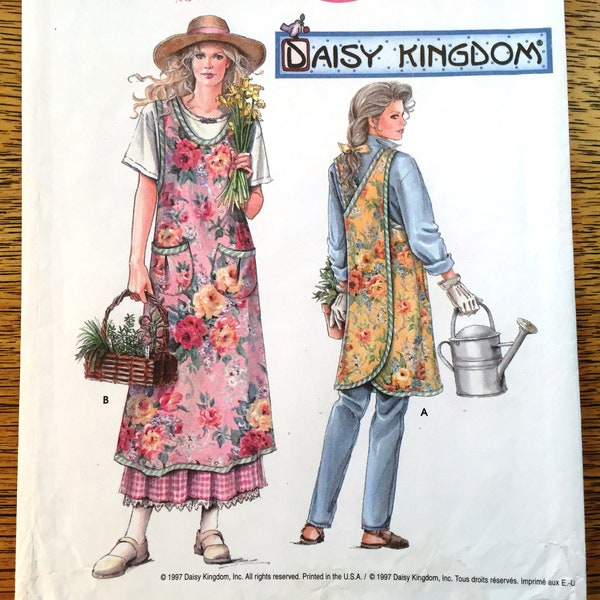 Smock Apron Pattern Etsy