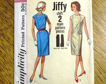 Shift dress pattern | Etsy