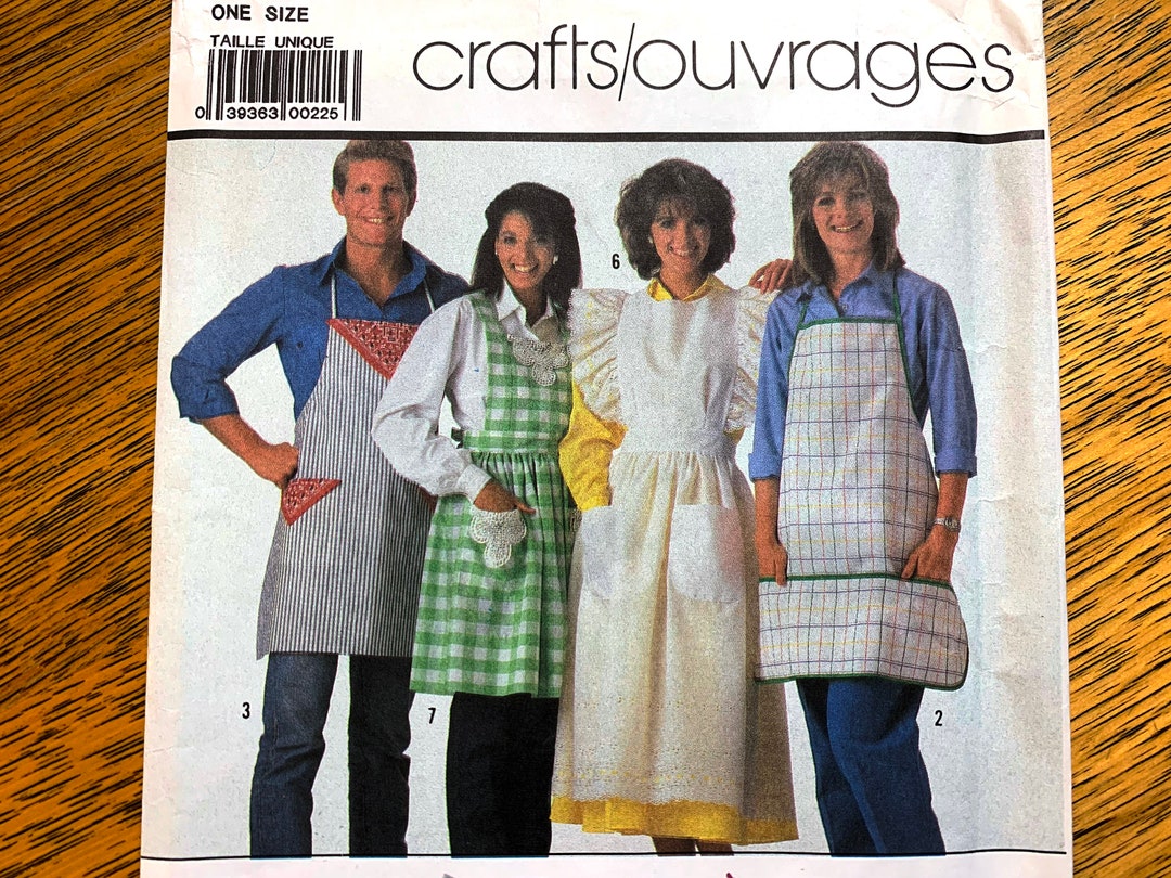 Victorian Ruffled Pinafore Coverall Apron Artists Smock - Etsy