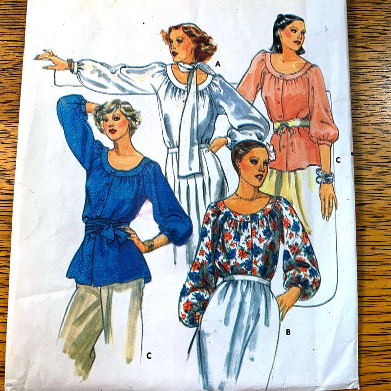 Peasant Blouse Pattern - Etsy