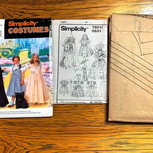 DIY Dorothy Dress, Glinda, Wicked Witch - Wizard of Oz Costumes - Size ...