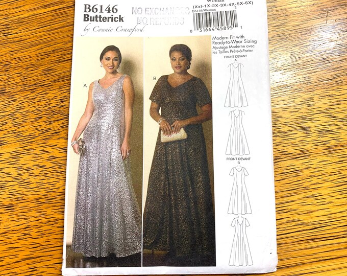 Princess Seamed Evening Gown by DESIGNER Connie Crawford Plus Size xxl ...