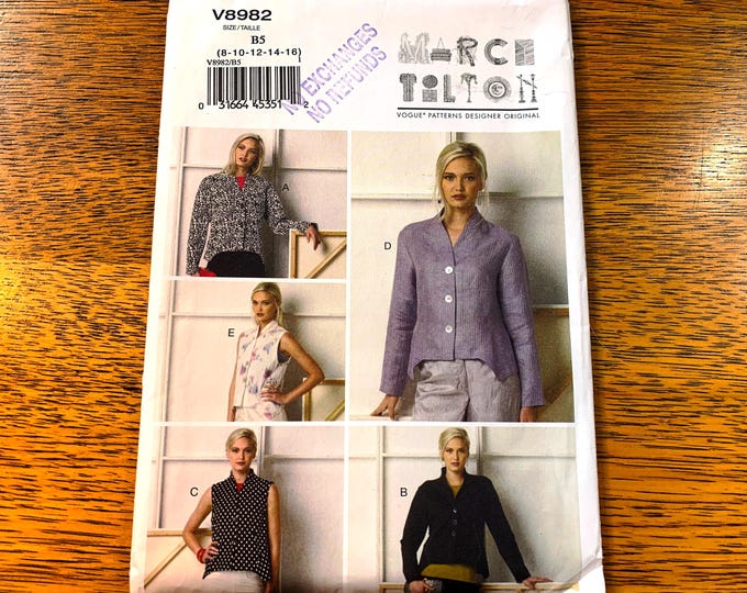 AVANT Garde Jacket and Vest With Funnel Neckline by Designer Mary ...