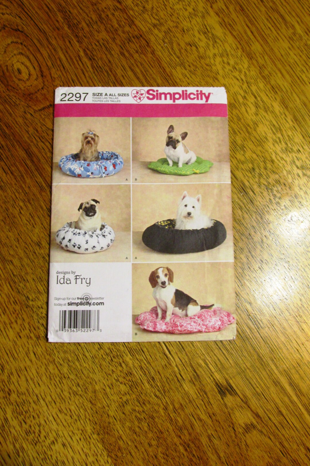 No Sew Dog Beds With Drawstring Details, Puppy Nest - UNCUT Sewing ...