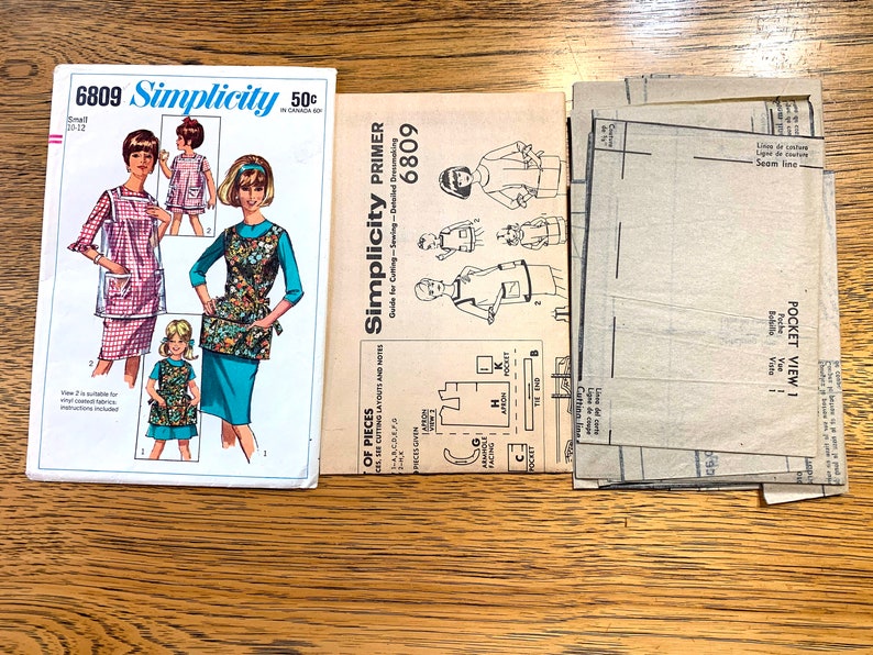 MOD 1960s Cobbler Apron Clear Vinyl Artist's Smock or - Etsy