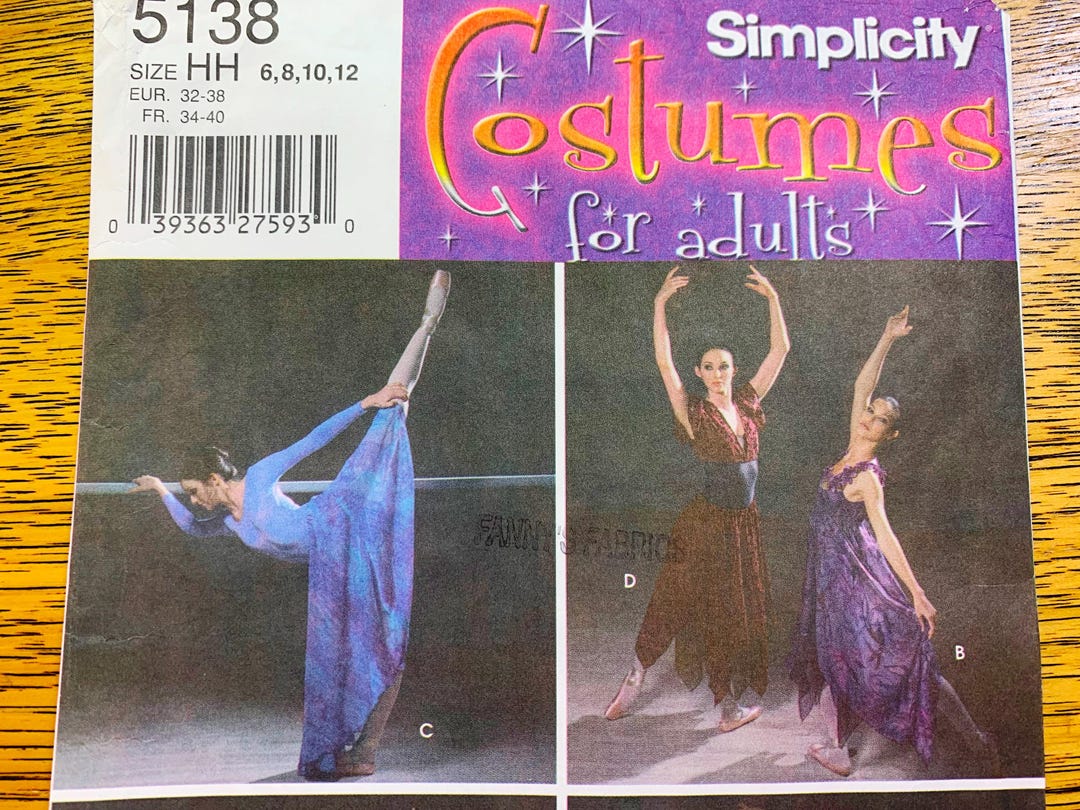 DIY Traditional Ballet Costumes for Adults, Bespoke Dance Wear - Size ...