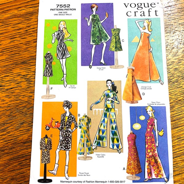 Vogue Barbie Pattern - Etsy