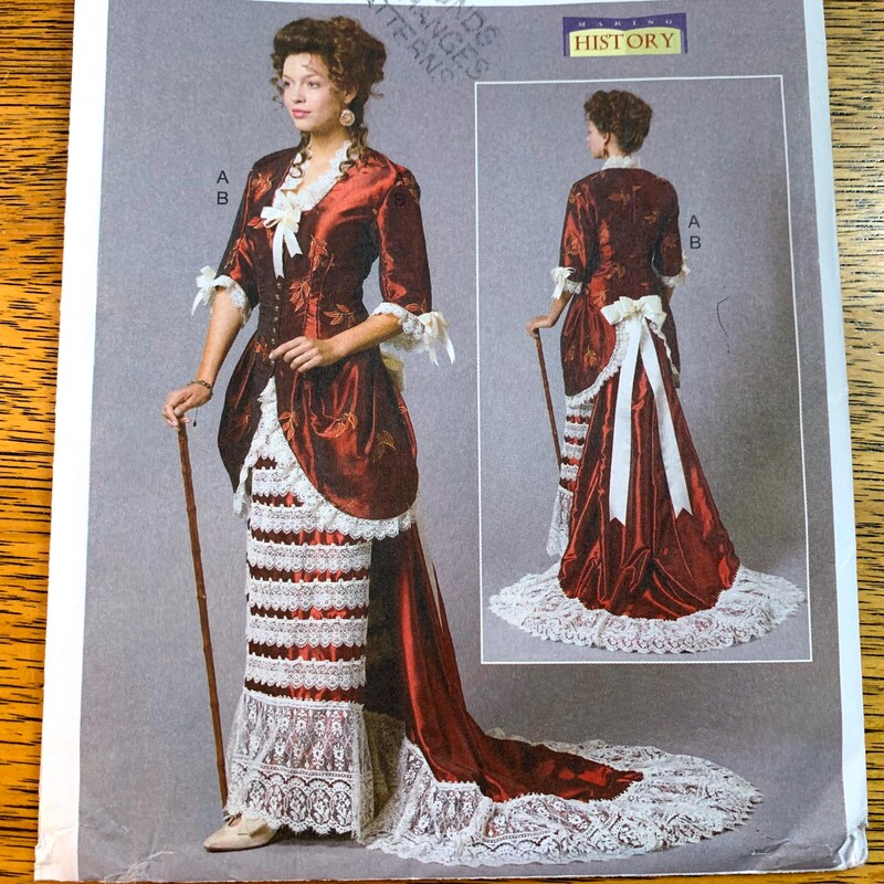 Bustle Dress Pattern - Etsy