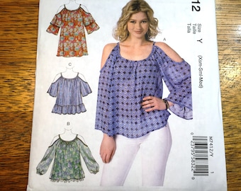 Cold Shoulder Sewing Pattern - Etsy