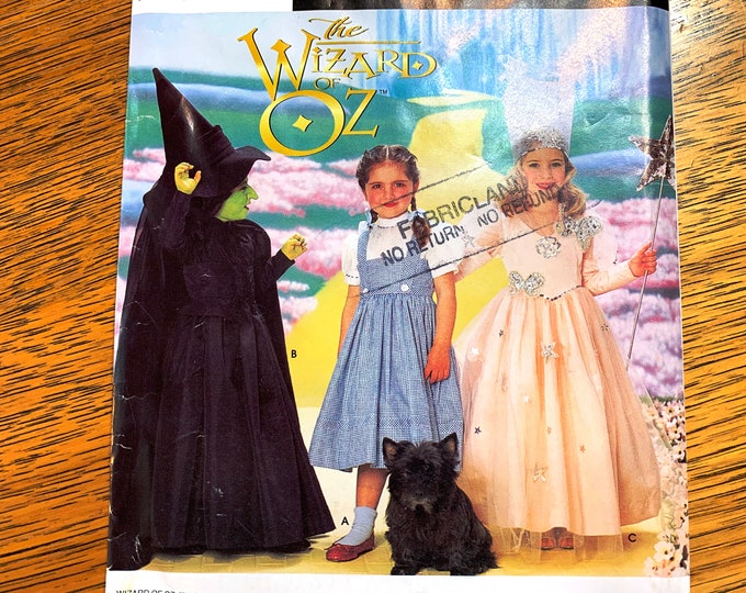 DIY Dorothy Dress, Glinda, Wicked Witch - Wizard of Oz Costumes - Size ...