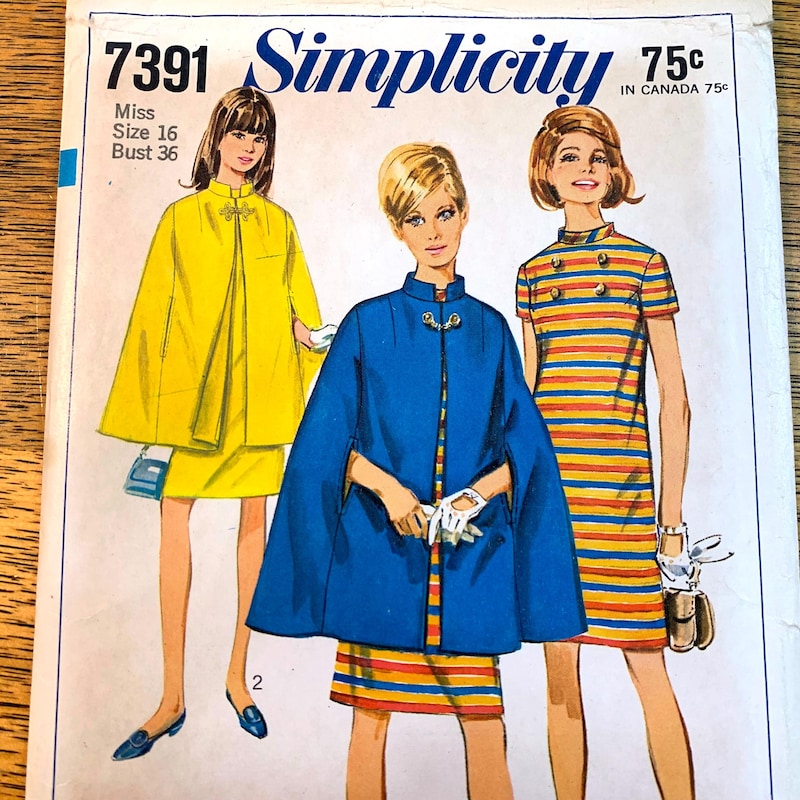 1960s Cape Pattern - Etsy