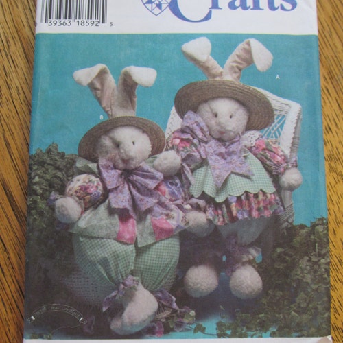 Baby Bunny Plush Sewing Pattern Toy Cloth Bunny Rabbit Pdf | Etsy