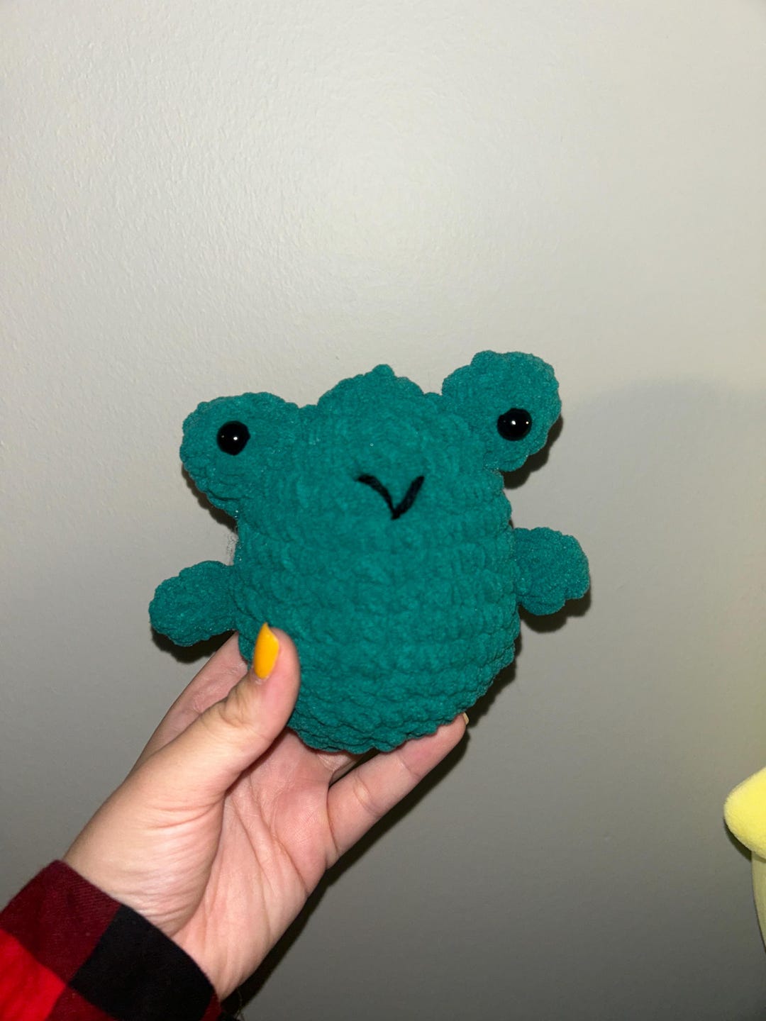 Fluffy Crochet Frog Plushie – Cozy Handmade Frog Amigurumi - Etsy