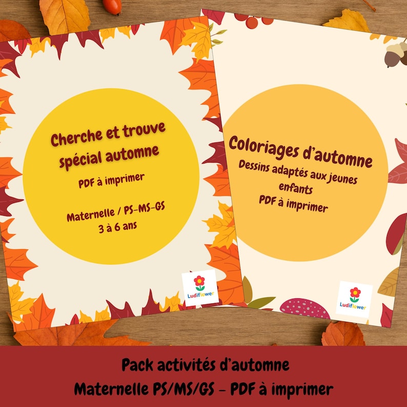 Pack Automne PDF : Cherche Et Trouve + 15 Coloriages à Imprimer ...
