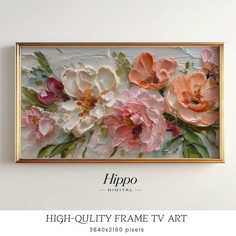 Romantic Floral Wall Art - Etsy