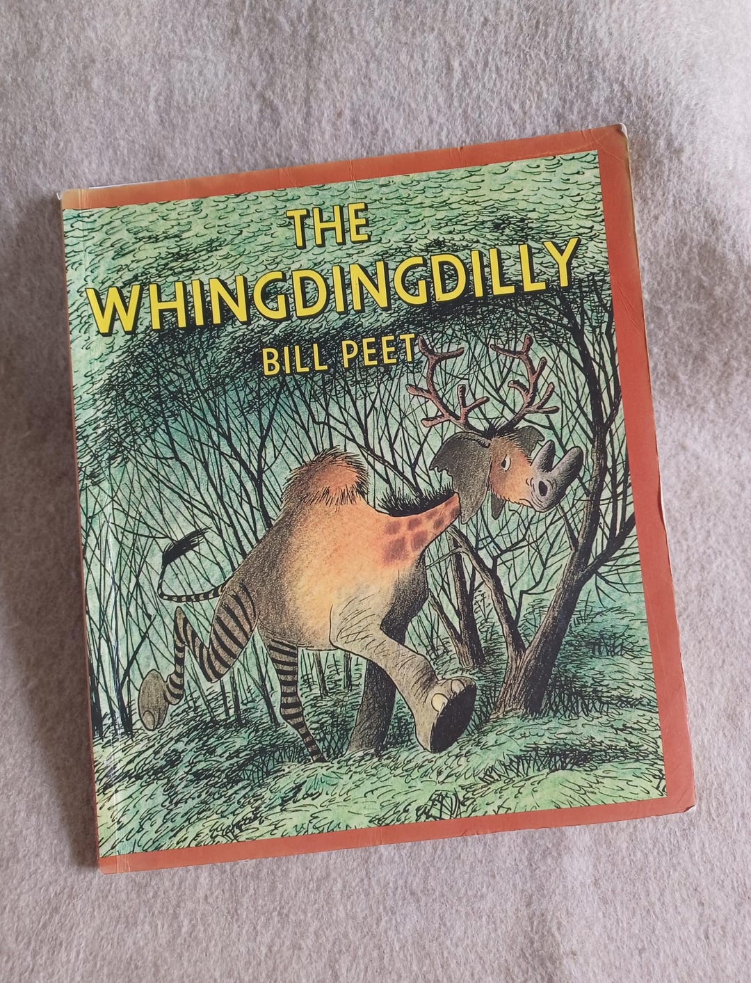 The Whingdingdilly Recycled Library Book Softcover Book (1970) - Etsy