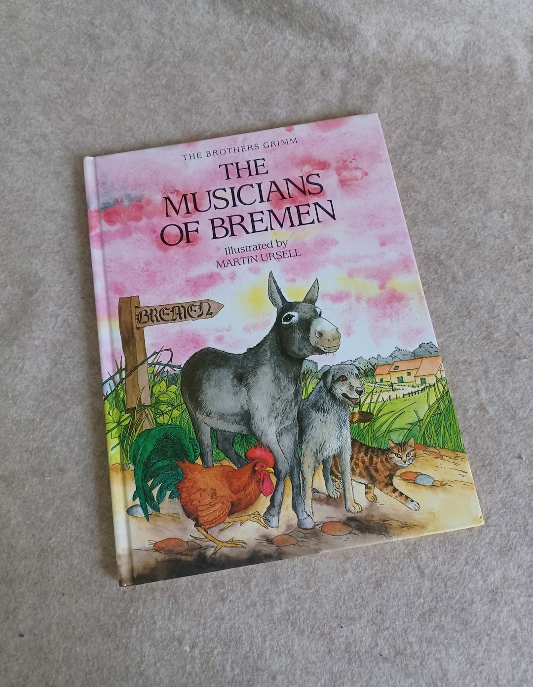 The Musicians of Bremen (brother's Grimm 1984) Hardcover Book - Etsy