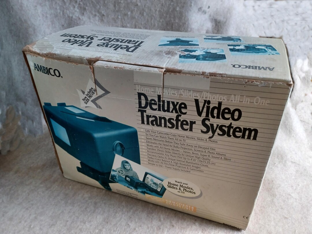Ambico Deluxe Video Transfer System ( Model V-0650) Never Used - Etsy