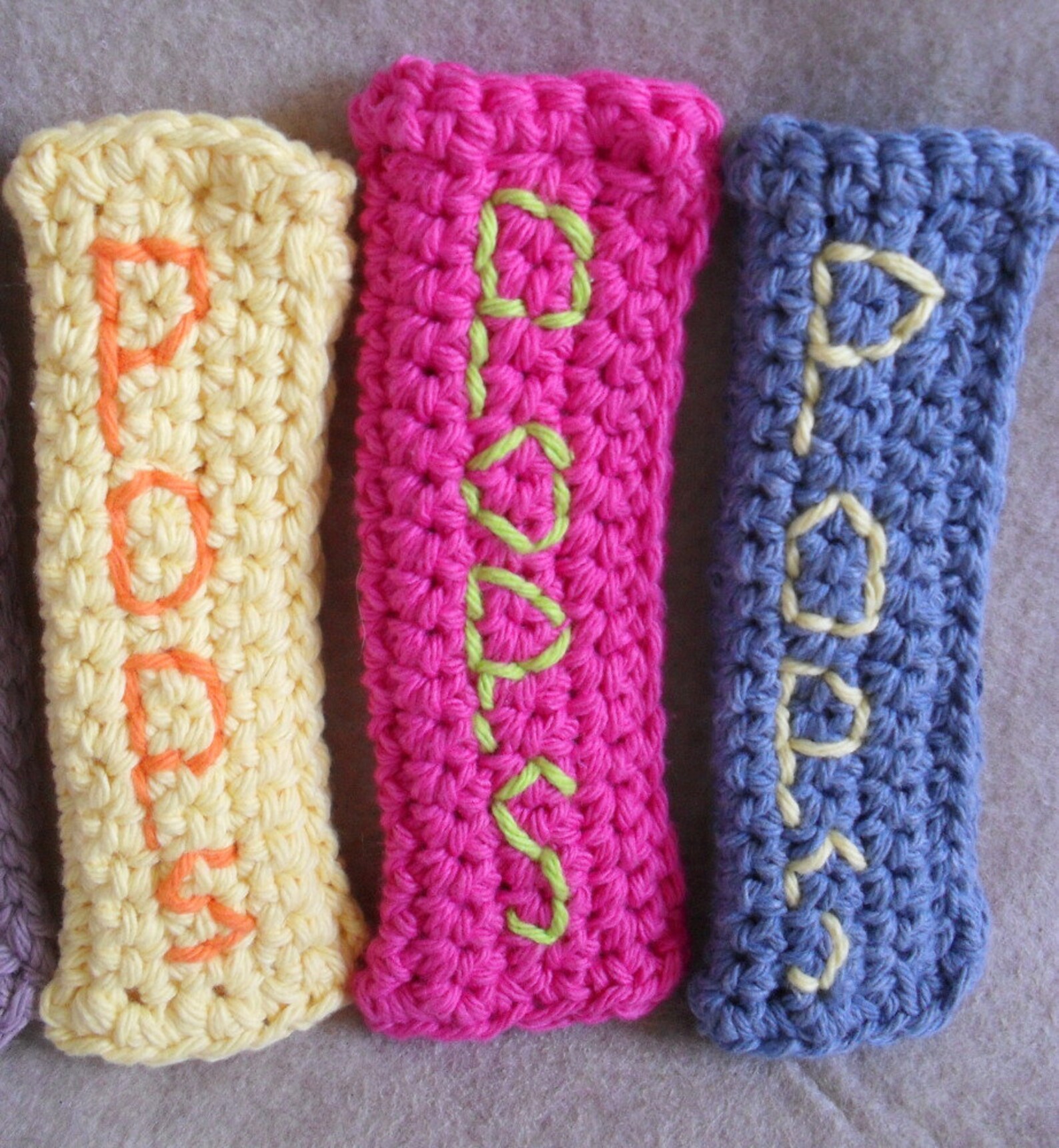 Ice Pops Icesicle Freezer Pops Cozy Holders No Finger Freeze - Etsy
