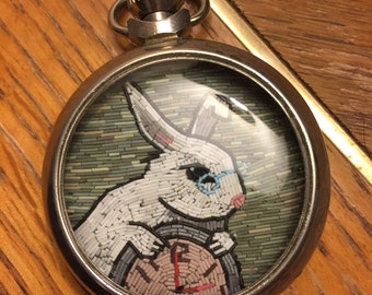 Rabbit Pocket Watch - Etsy