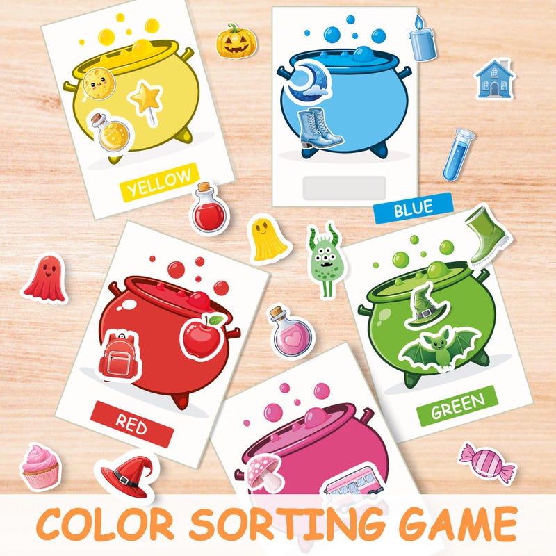 Color Sorting - Etsy