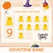 Halloween Counting Activity | Witch Hat Number Match | Fun Math Game ...