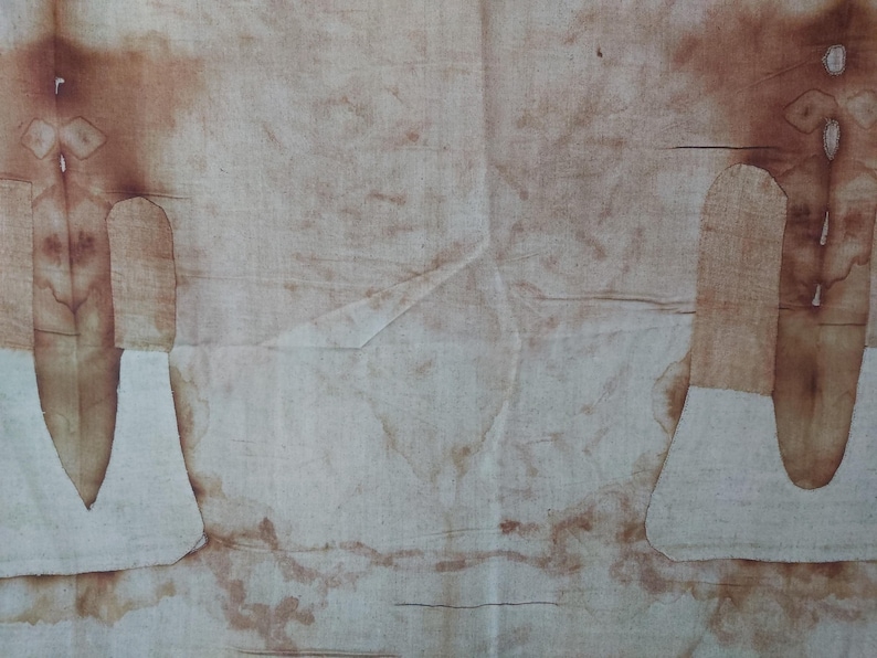 Life-size Fabric Replica Shroud of Turin Front and Back of Jesus Christ ...