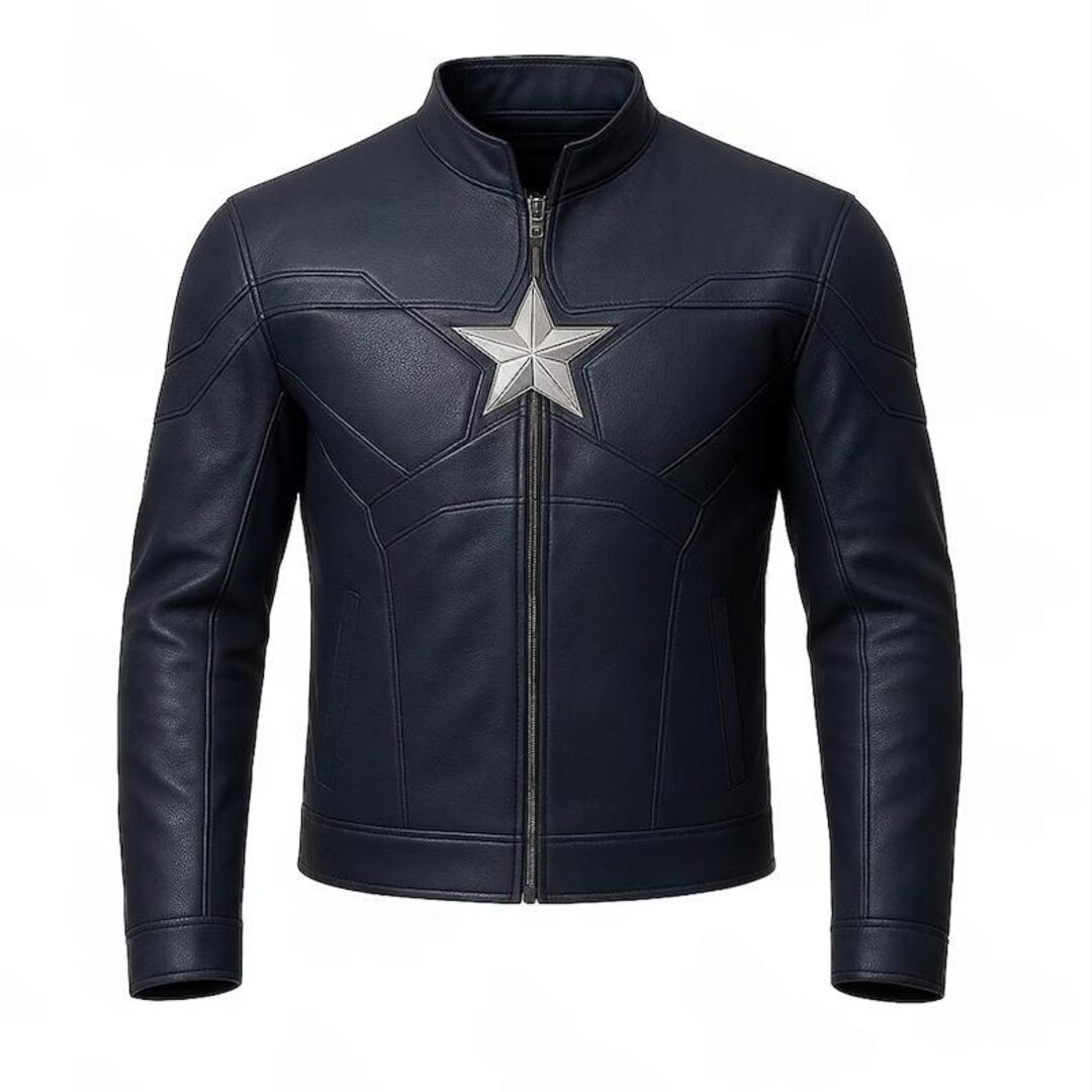 Handmade Superhero Leather Jacket | Motorcycle Style Cosplay Costume - Etsy