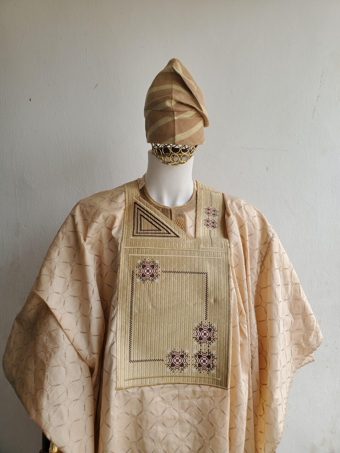 Men Agbada, African Men Clothing, Dashiki. Agbada Shirt and Matching ...