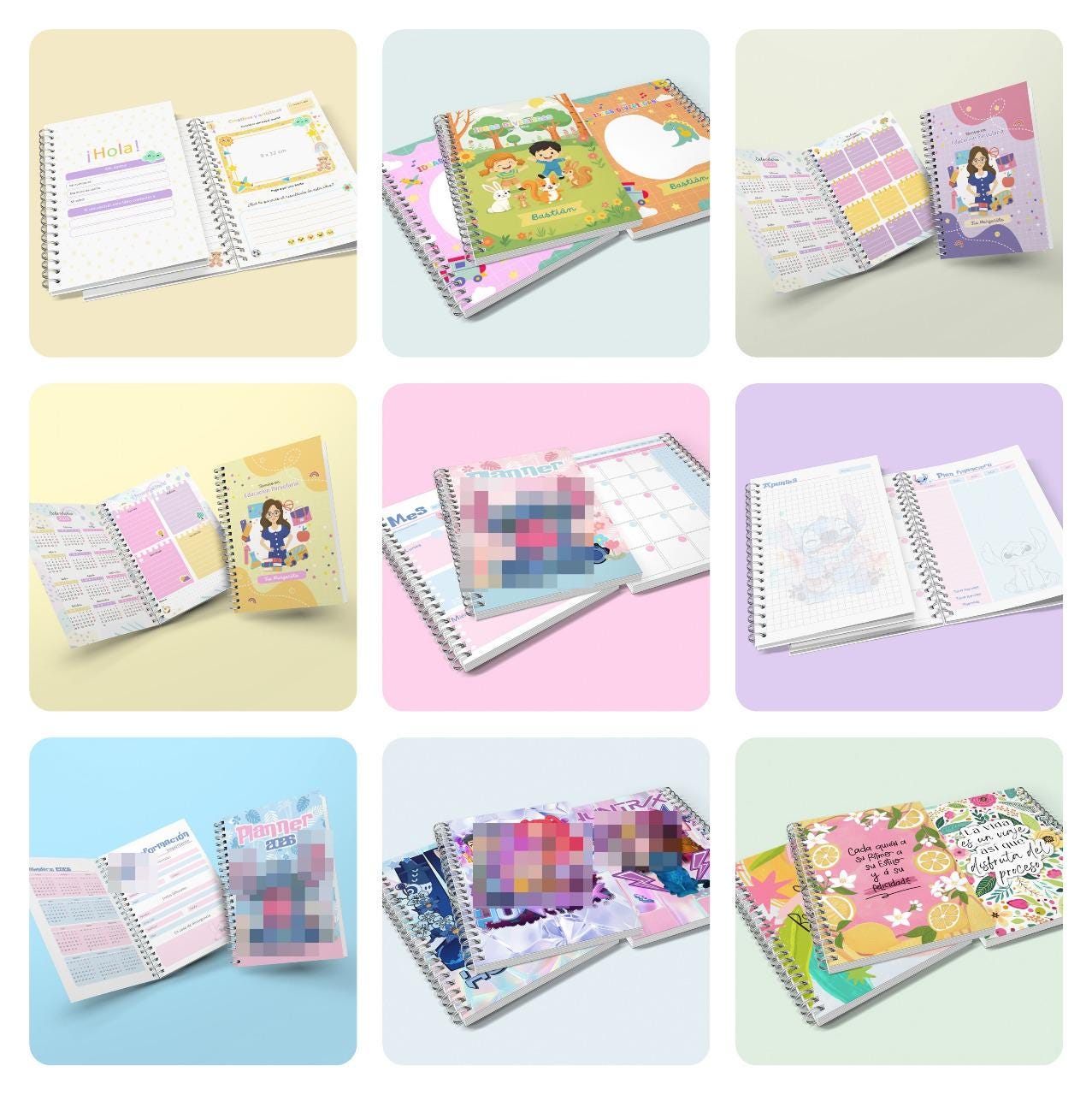 Mega Pack Agendas Plans 2026 Printable, Calendar, Bundle, Complete ...
