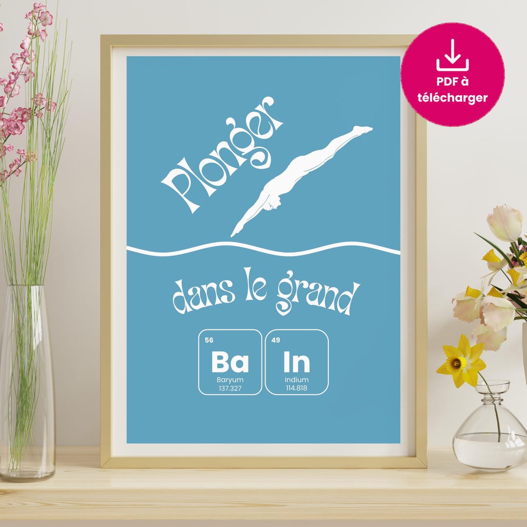 Scientific Poster: Dive Into the Deep End | Periodic Table ...