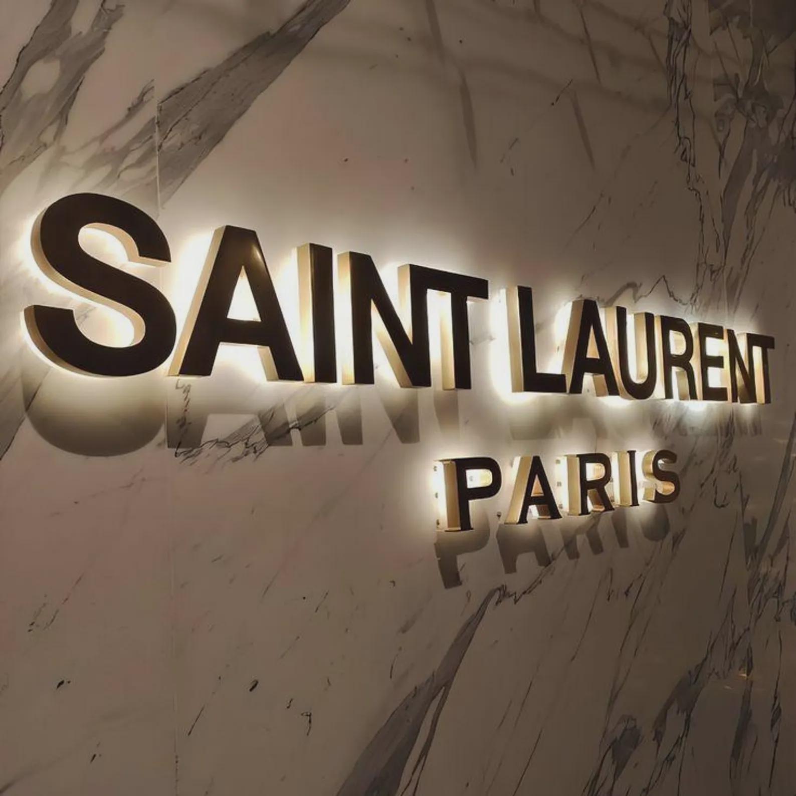 3D Metal Backlit Logo Sign | Custom Business Sign With LED Lights ...