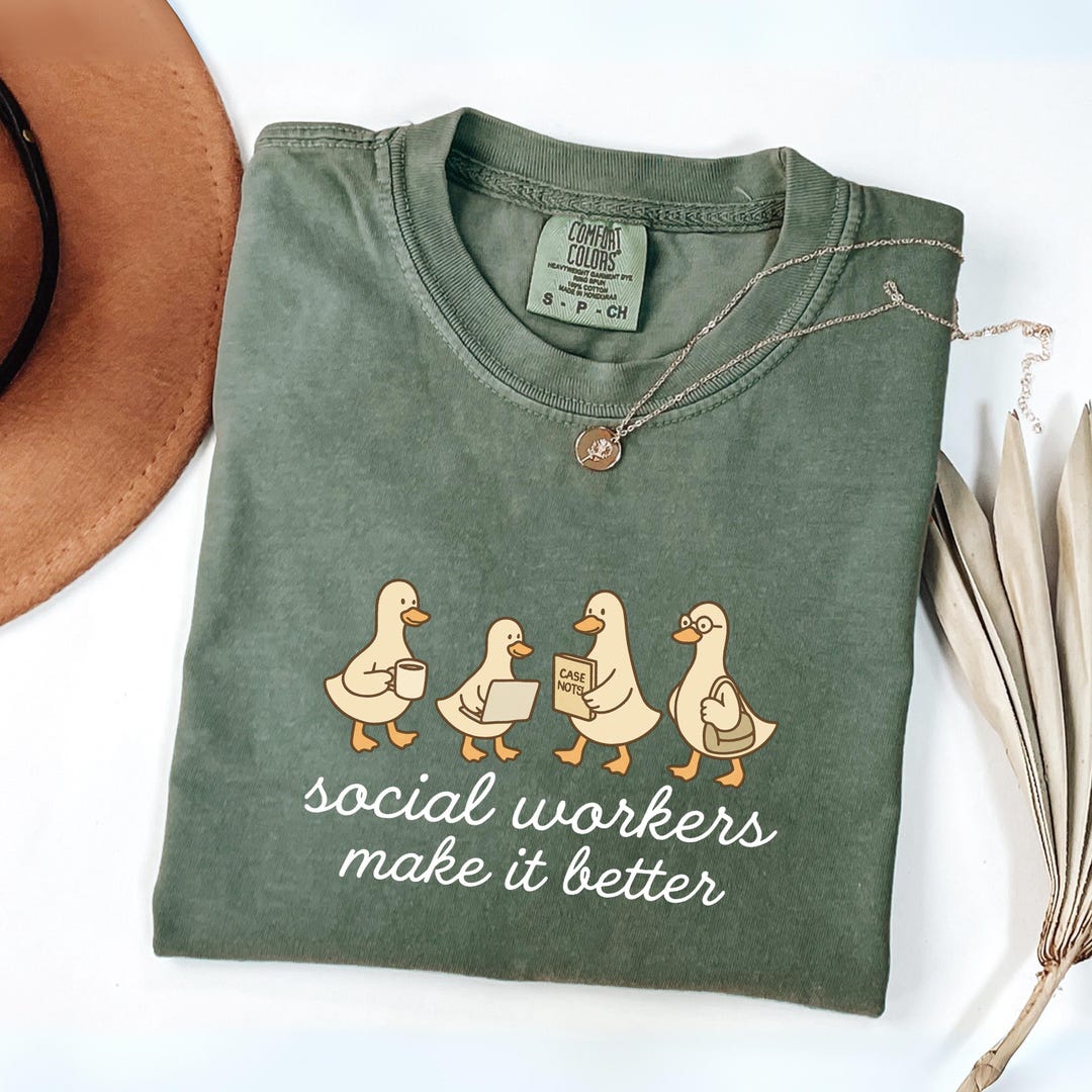 Social Workers Make It Better Shirt, Comfort Colors Tee, Counselor Gift ...